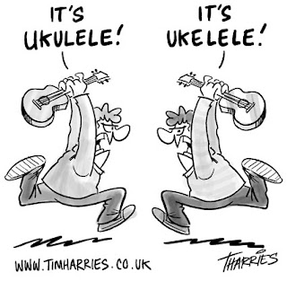 Tim Harries ukulele cartoons - love em!