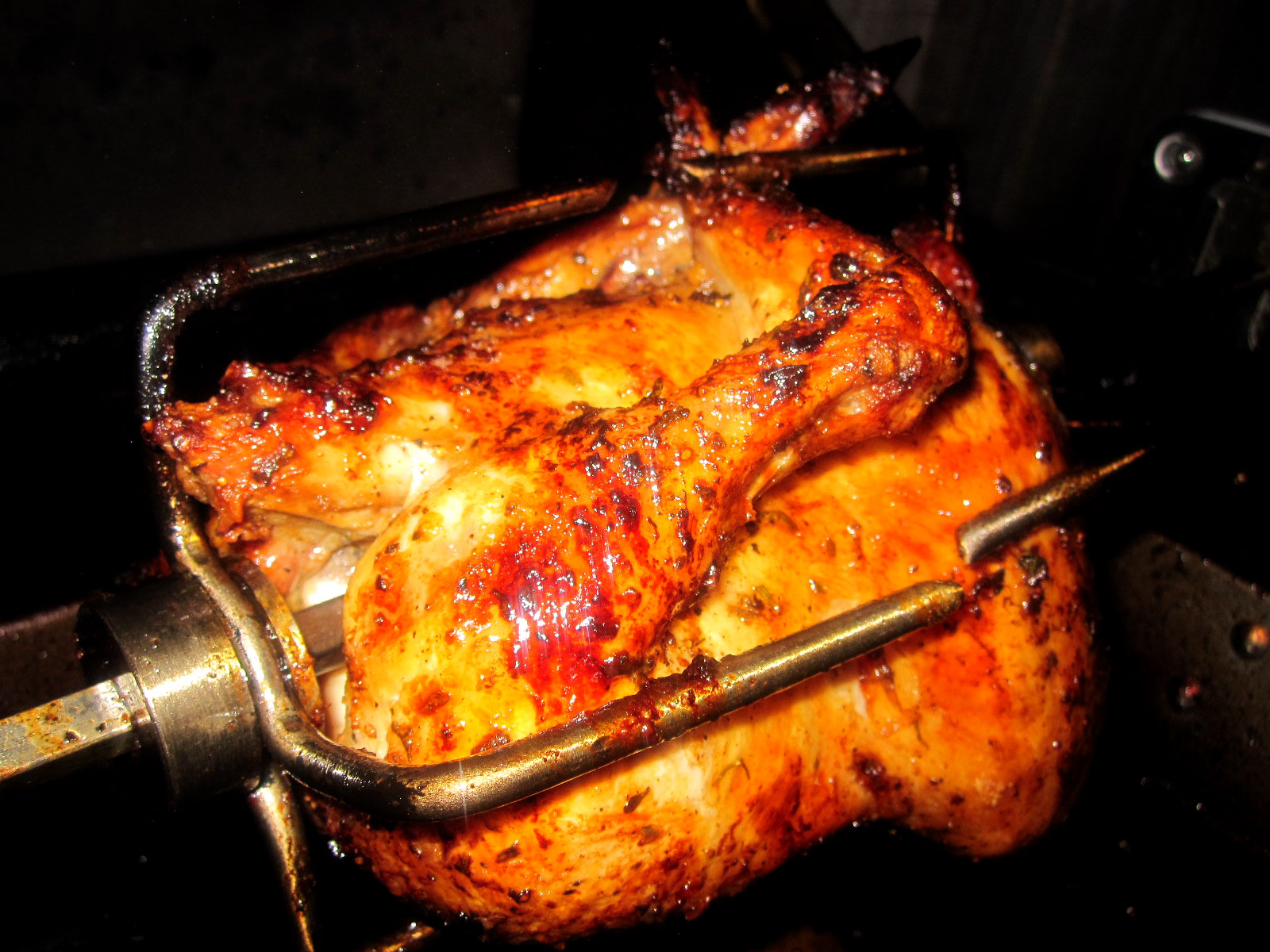 What Whit Ate: Thursday Dinner - Rotisserie Chicken and Warm Goat ...