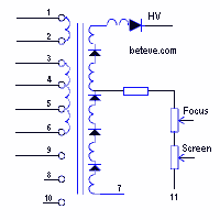 CODO ELEKTRONIK: PIN OUT DAN PERSAMAAN FLYBACK