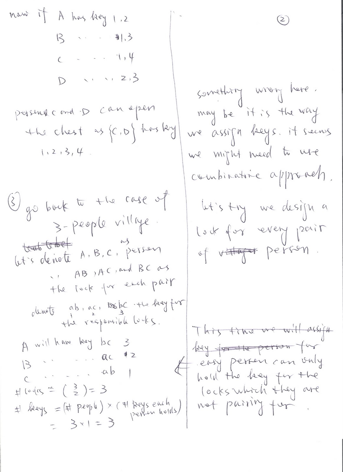 Zhi Song 's Mathematics Teaching Journey: Jacobean Locks two column method