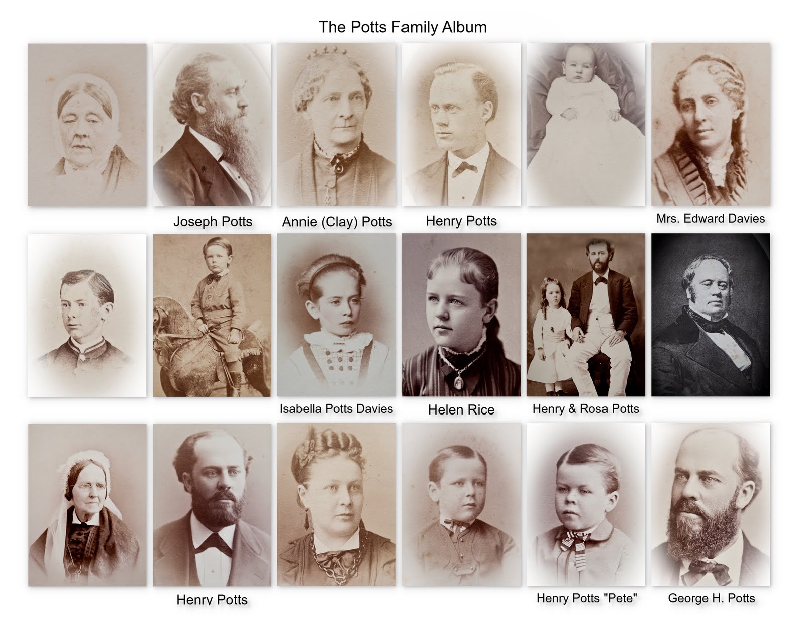 Melia's Family Findings: The Potts Family