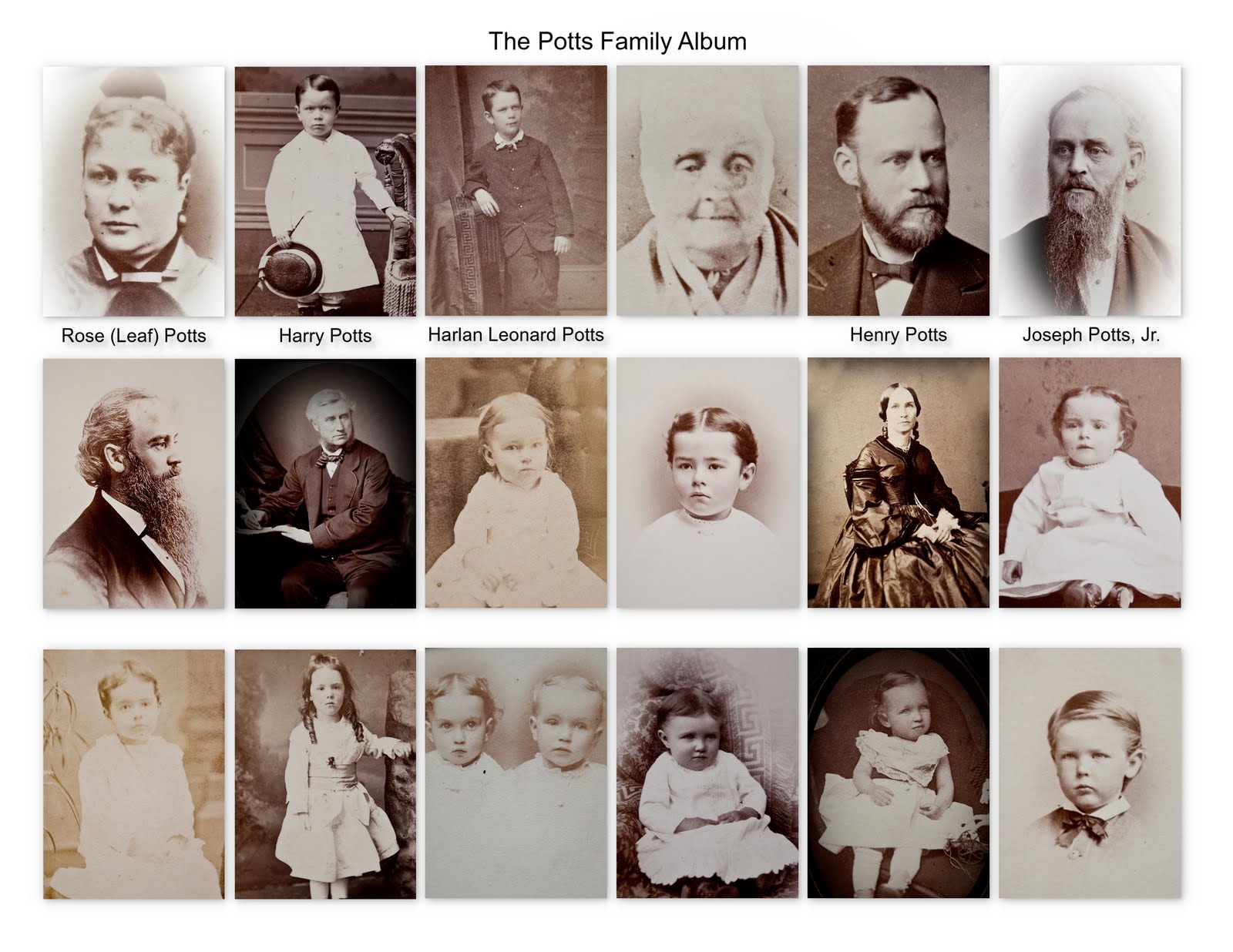 Melia's Family Findings: The Potts Family