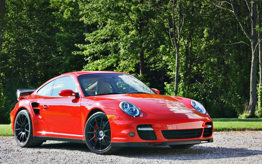Red Porsche 911 Turbo Switzer P800 Tiptronic HQ pictures - Garage Car