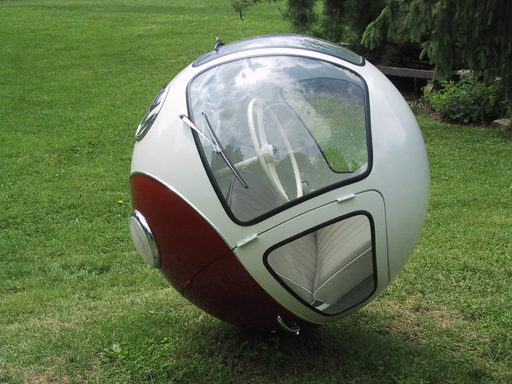 Looks Like a Car: The Volkswagen Ball Car Concept 1970 by Lars-Erik Fisk