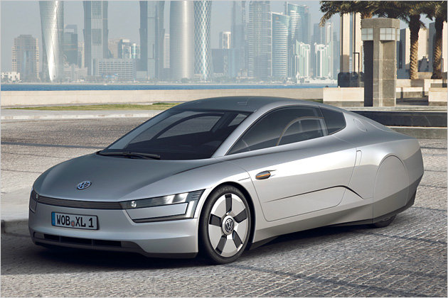 Garage Car: New Volkswagen XL1: Diesel-Electric Hybrid Concept with ...
