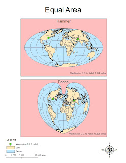 Geography 7 Lab: Lab 5: Projections in ArcGIS
