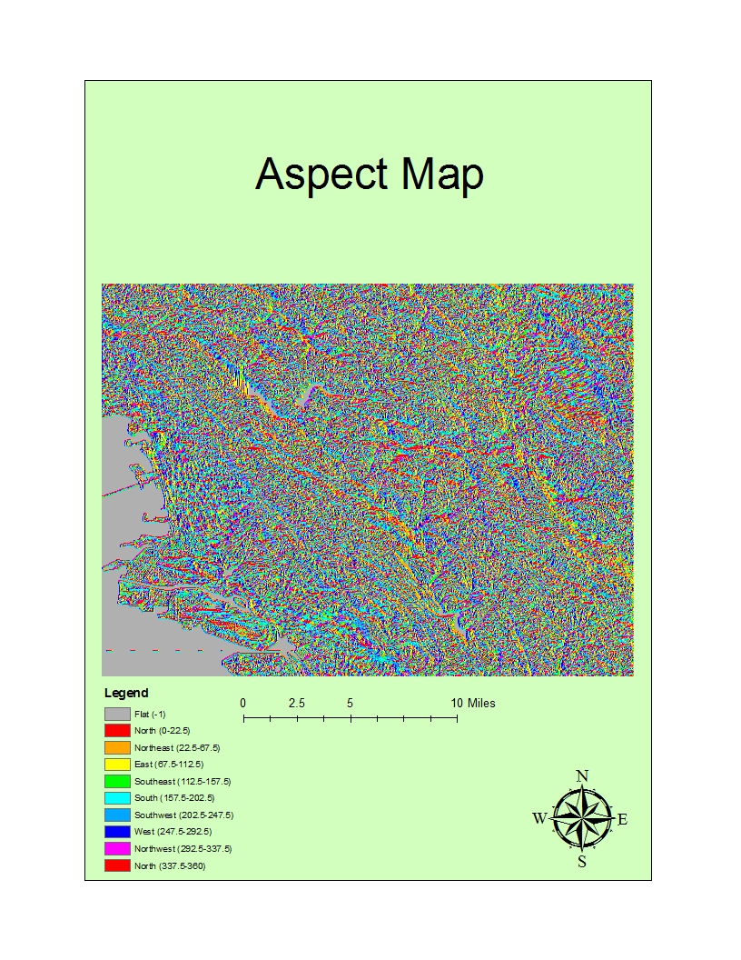 Geography 7 Lab: Lab 6: Dems in ArcGIS