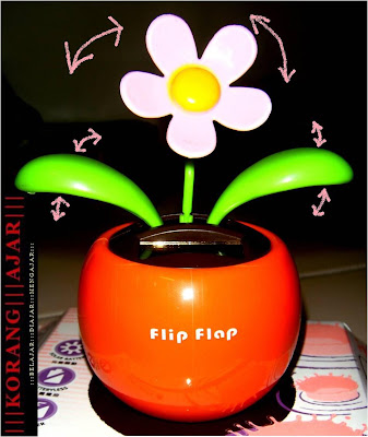 |||KORANG|||AJAR|||: Solar Powered Flower Pot