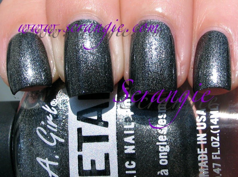 Scrangie: LA Girl METAL Metallic Nail Polish Collection
