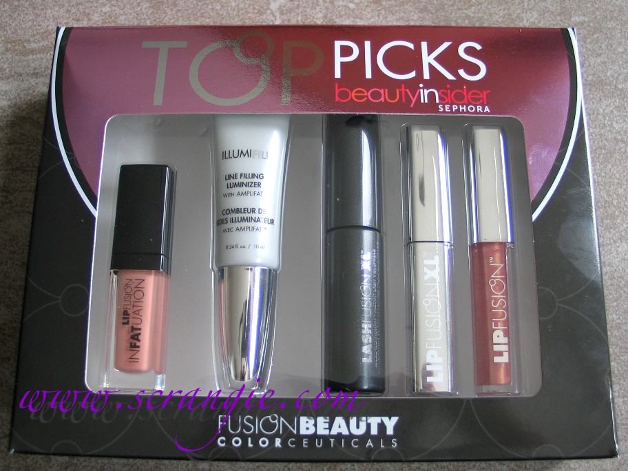 Scrangie: Fusion Beauty Top Picks Sephora Beauty Insider 500 Point Gift