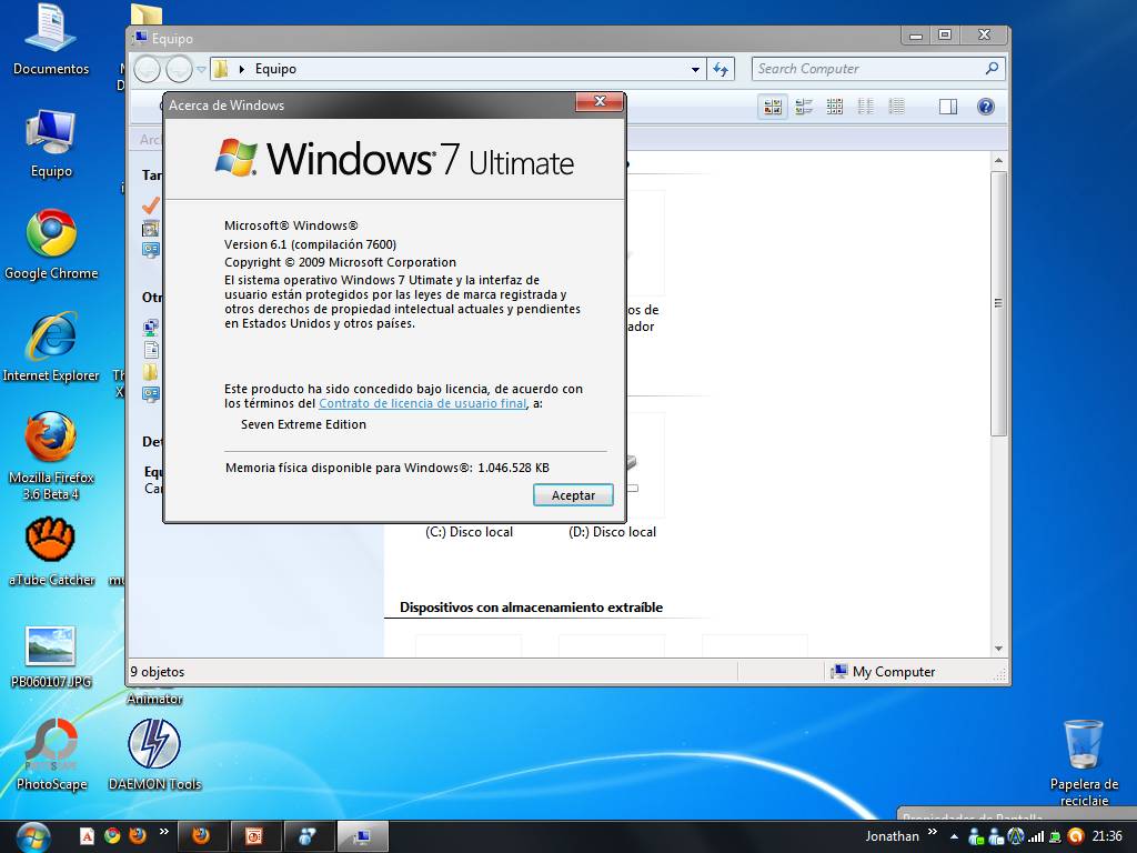 Windows xp seven extreme edition v2.0 1 link : bleachchaumac