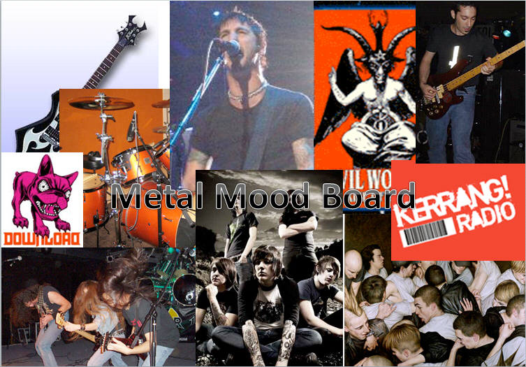Hayley Cahill: 13. Mood Board - HardRock/Heavy Metal