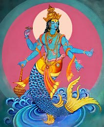 Indian Gods and Goddesses: Matsya Avatar Pictures