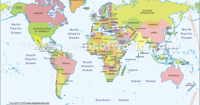 big world map pictures | Sylvie Guillems