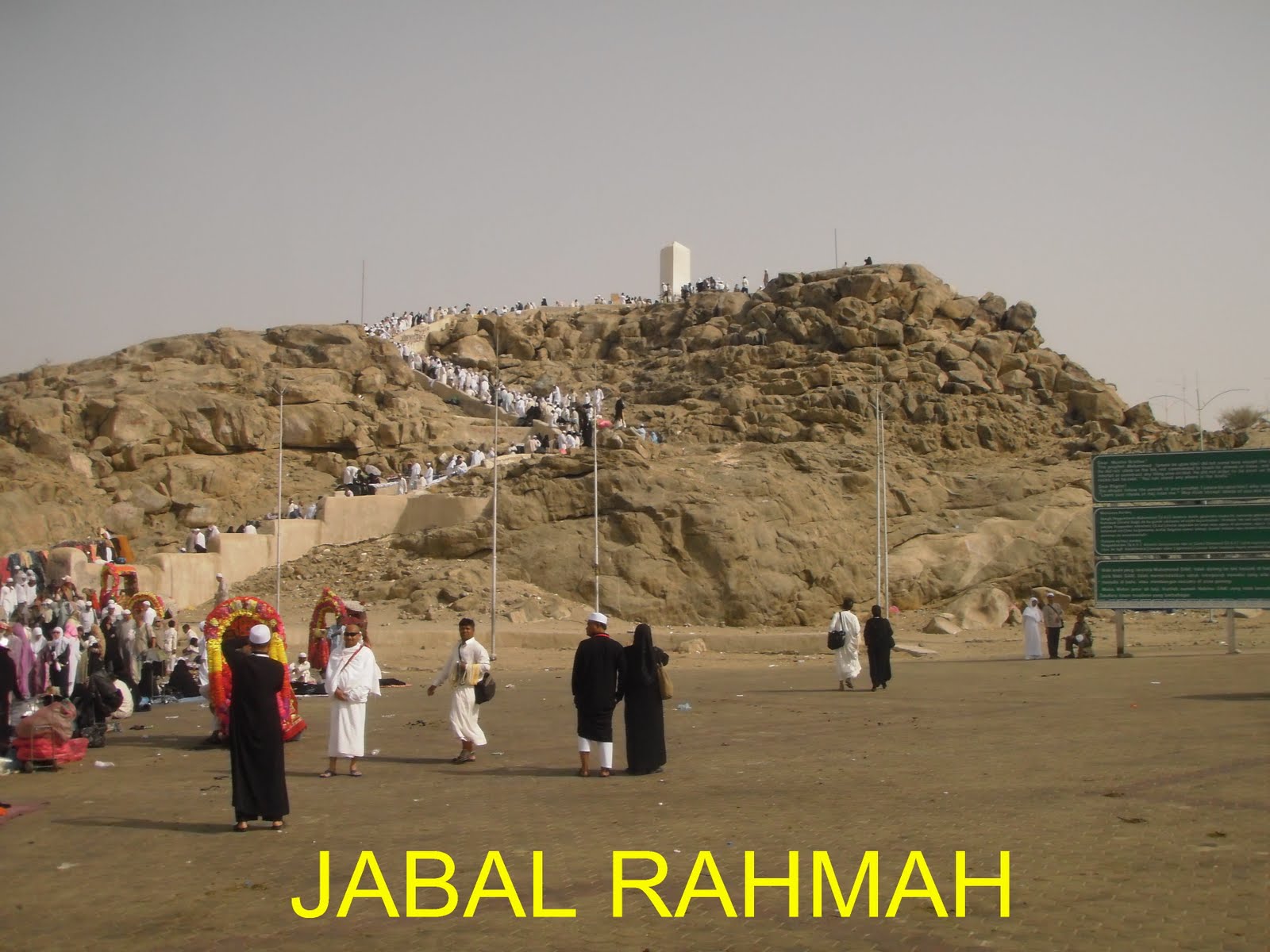 simply peach: jabal rahmah