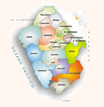 DIBUJOS DEL MAPA DE ANCASH