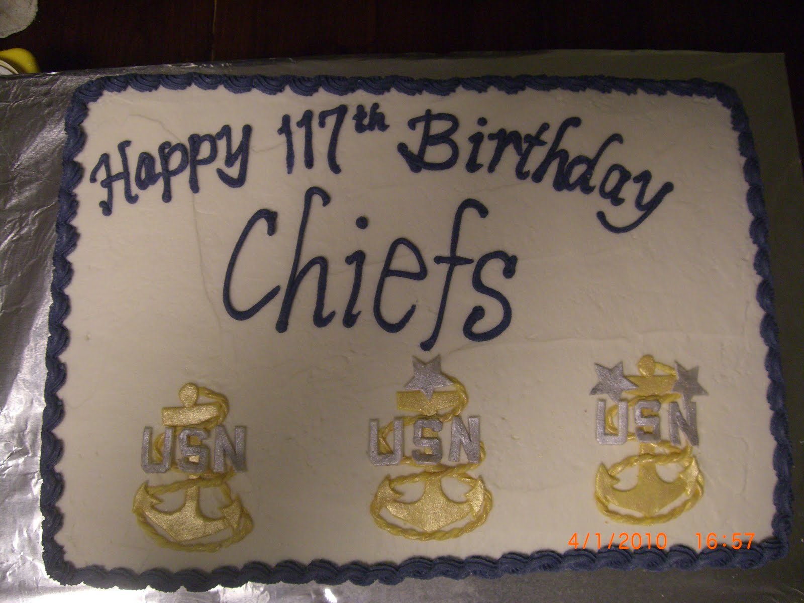 Biz-E-Cake Lady 619-534-9676: Navy Chiefs Birthday