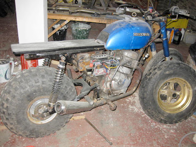 FEET FIRST MOTORCYCLE: Honda Fat Cat Big Wheel