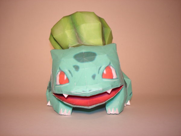 [Pokemon] Bulbasaur ~ PaperCraft Brasil