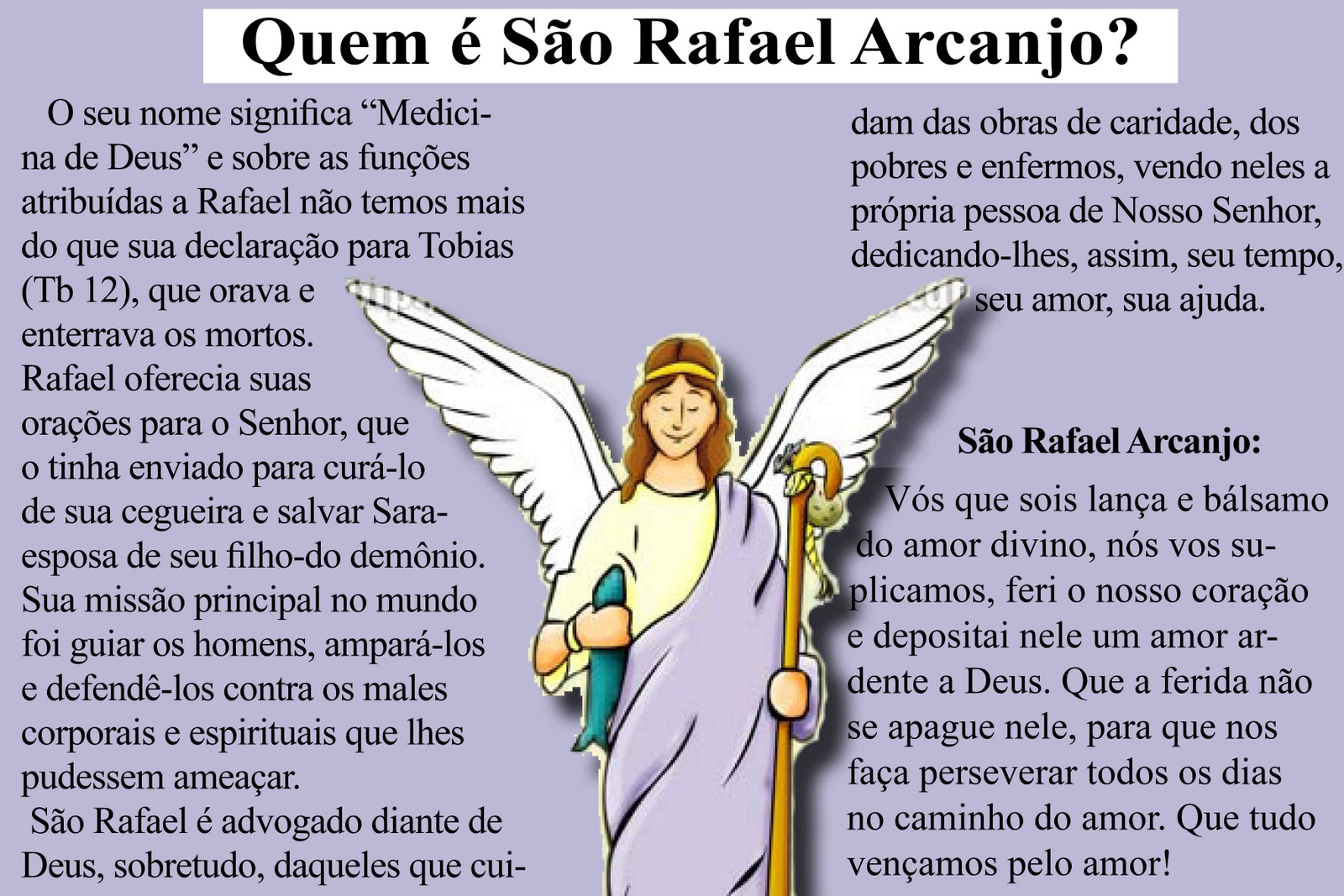 Grupo Pentecostes: Festa de São Miguel, São Gabriel e São Rafael Arcanjo