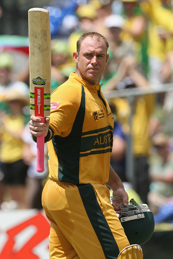 CRICK-STAR: Matthew Hayden