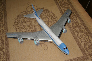 Sujit's R/C Airplane Blog: Estes 747 Air Force One Upgrade and Flight ...