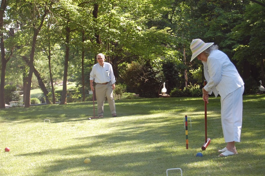 Looks Good from the Back: Marianne: Croquet Style