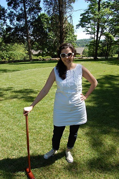 Looks Good from the Back: Marianne: Croquet Style