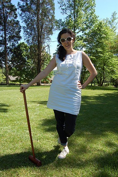 Looks Good from the Back: Marianne: Croquet Style