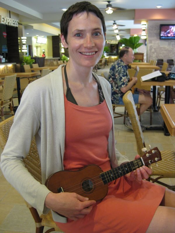 Nonimmigrant: Ukulele lady