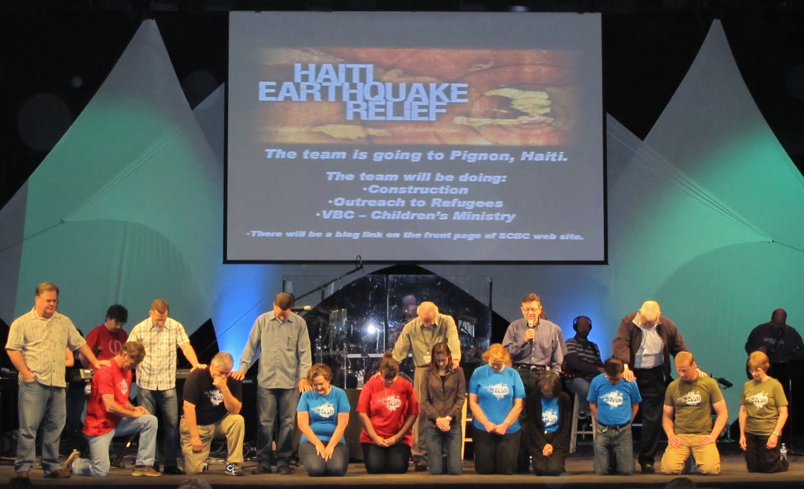 2010 Haiti Relief Mission: Commissioning of Team Haiti