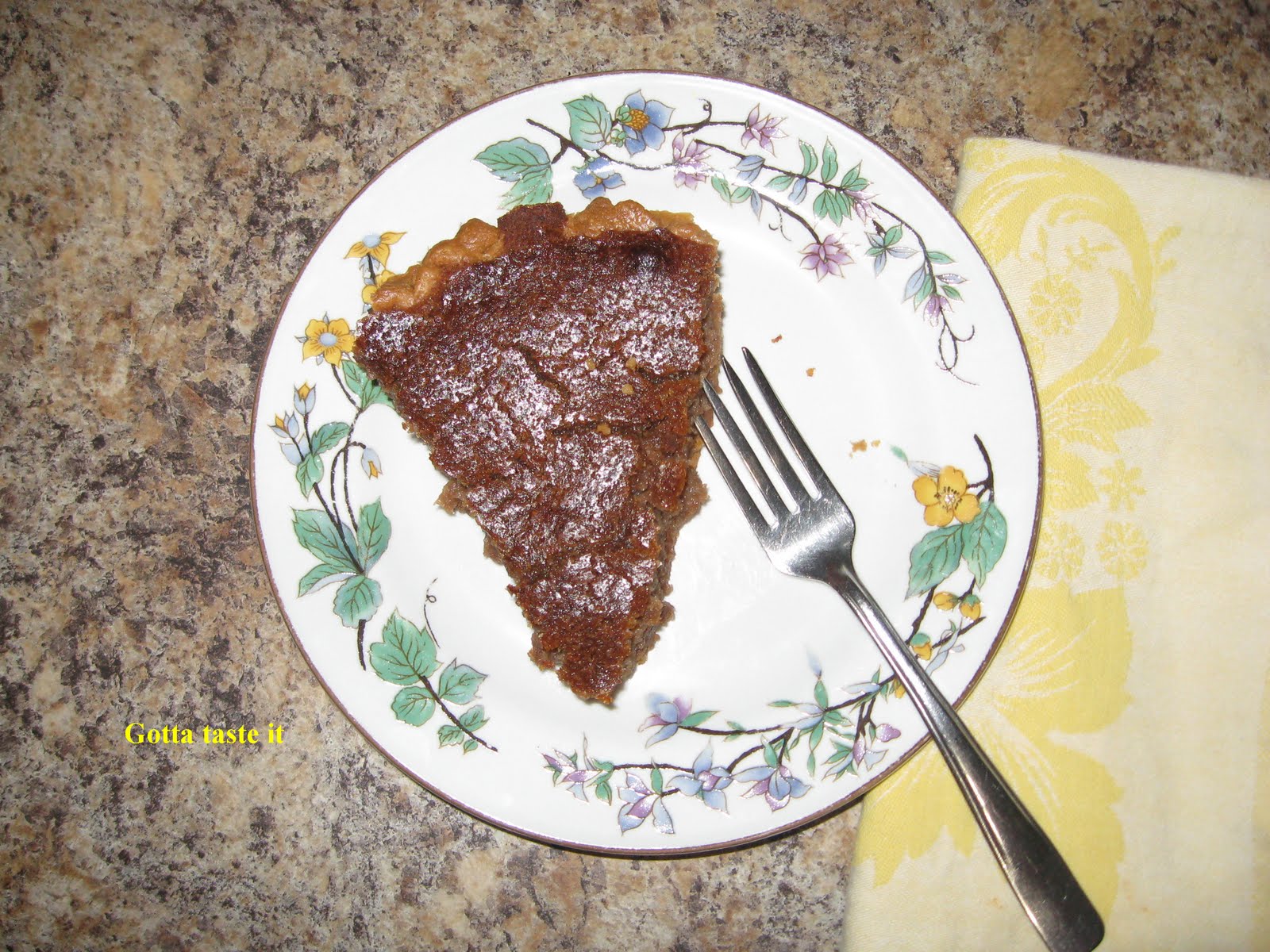 C-ING: Bean Pie aka Mock Pecan Pie