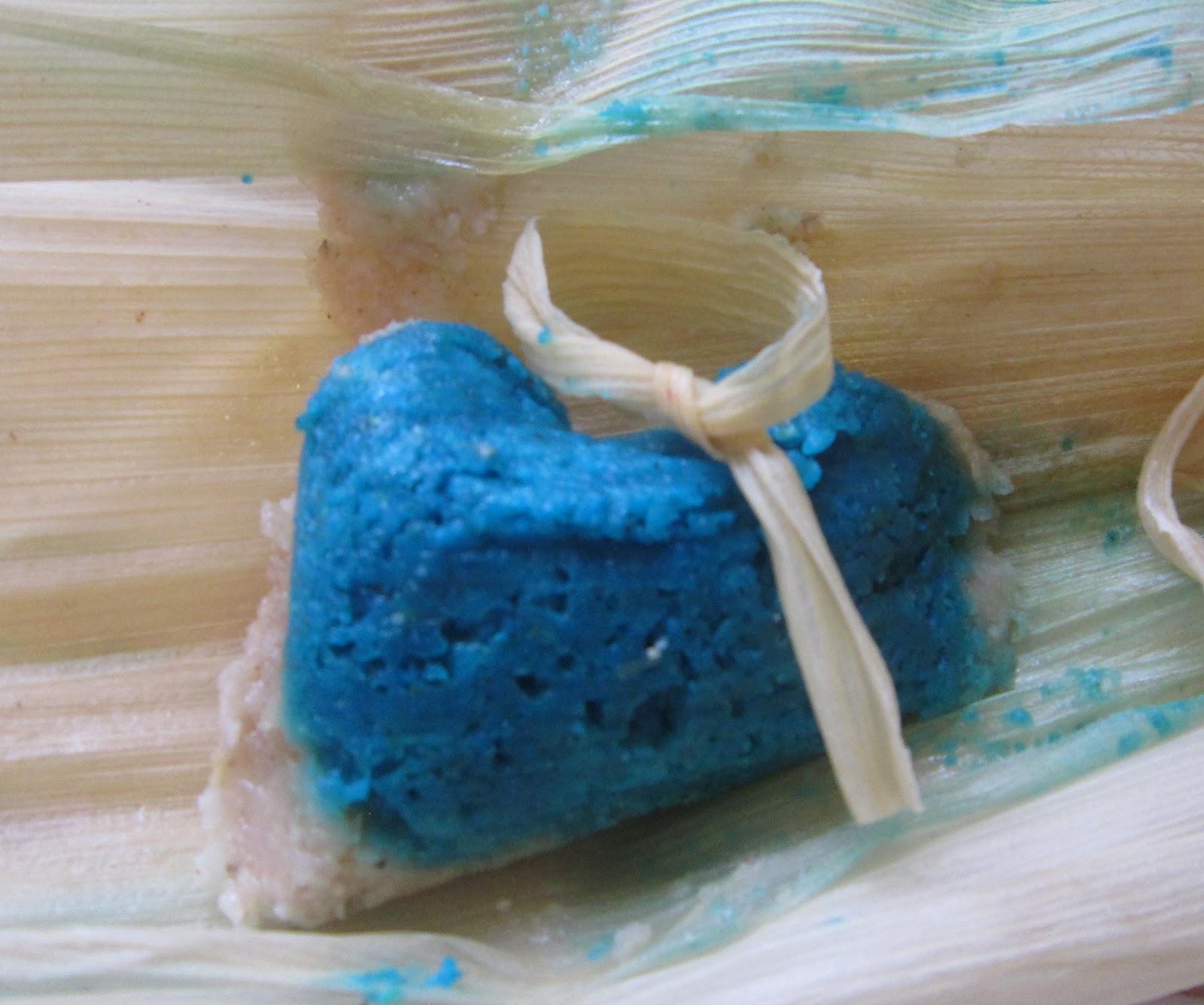 Arenita Cupcake: Tamales de Dulce ...color azul