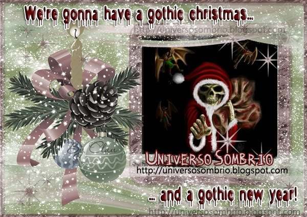 Merry Gothic Christmas to all ~ Universo Sombrio
