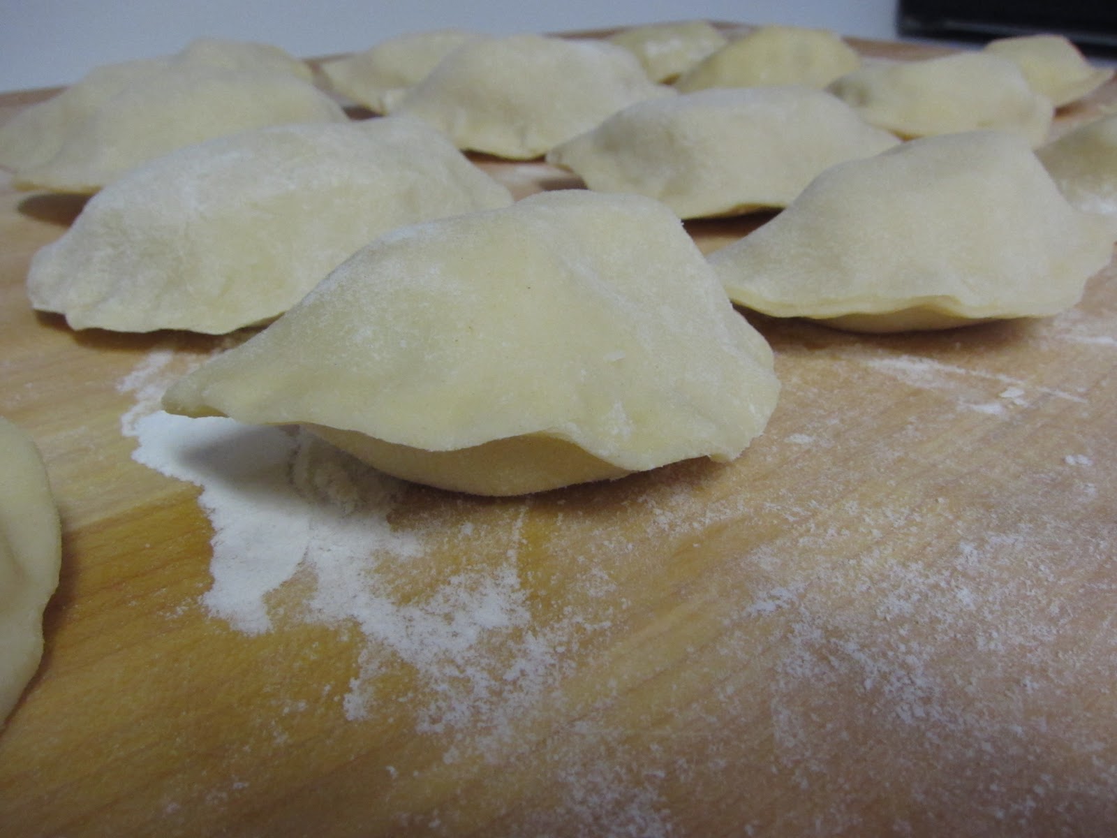 The Saucy Kitchen: Ukrainian Pyrohi (Pieroghi) & Pyrohi with a Twist