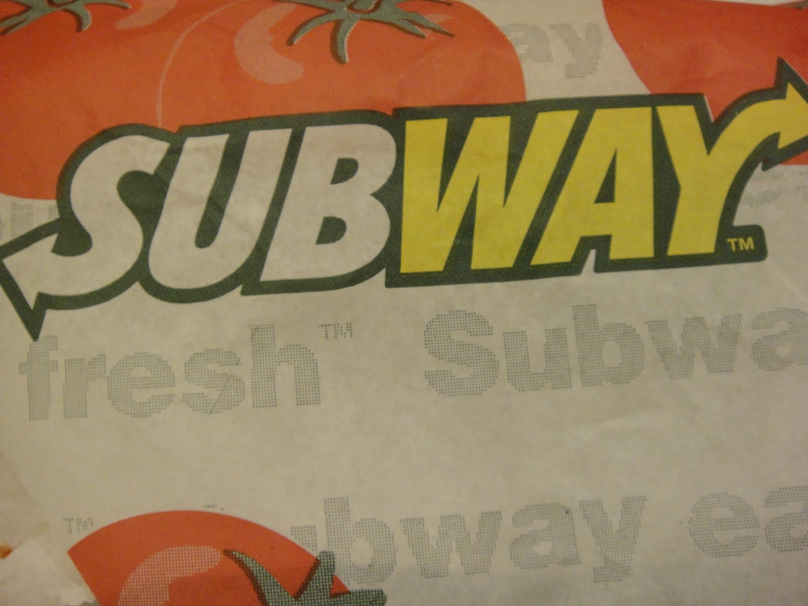 My daily life: Subway eat fresh...