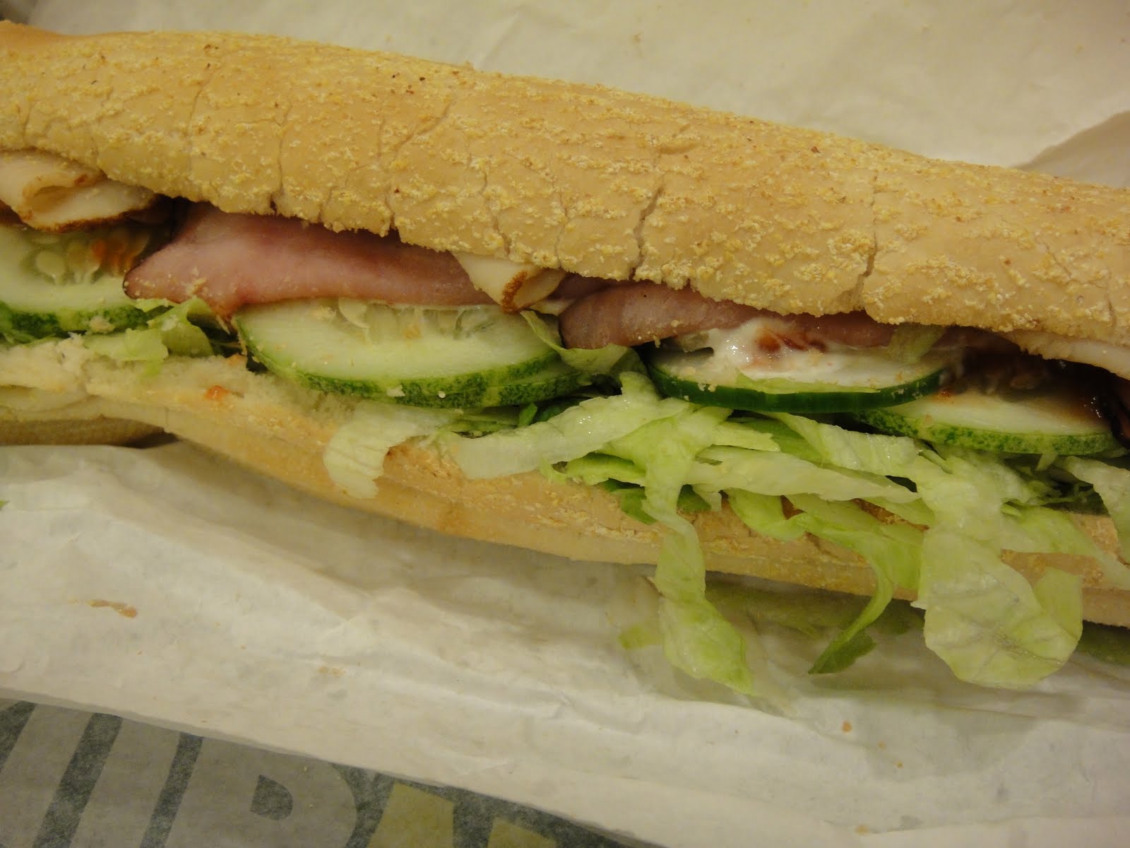 My daily life: Subway eat fresh...