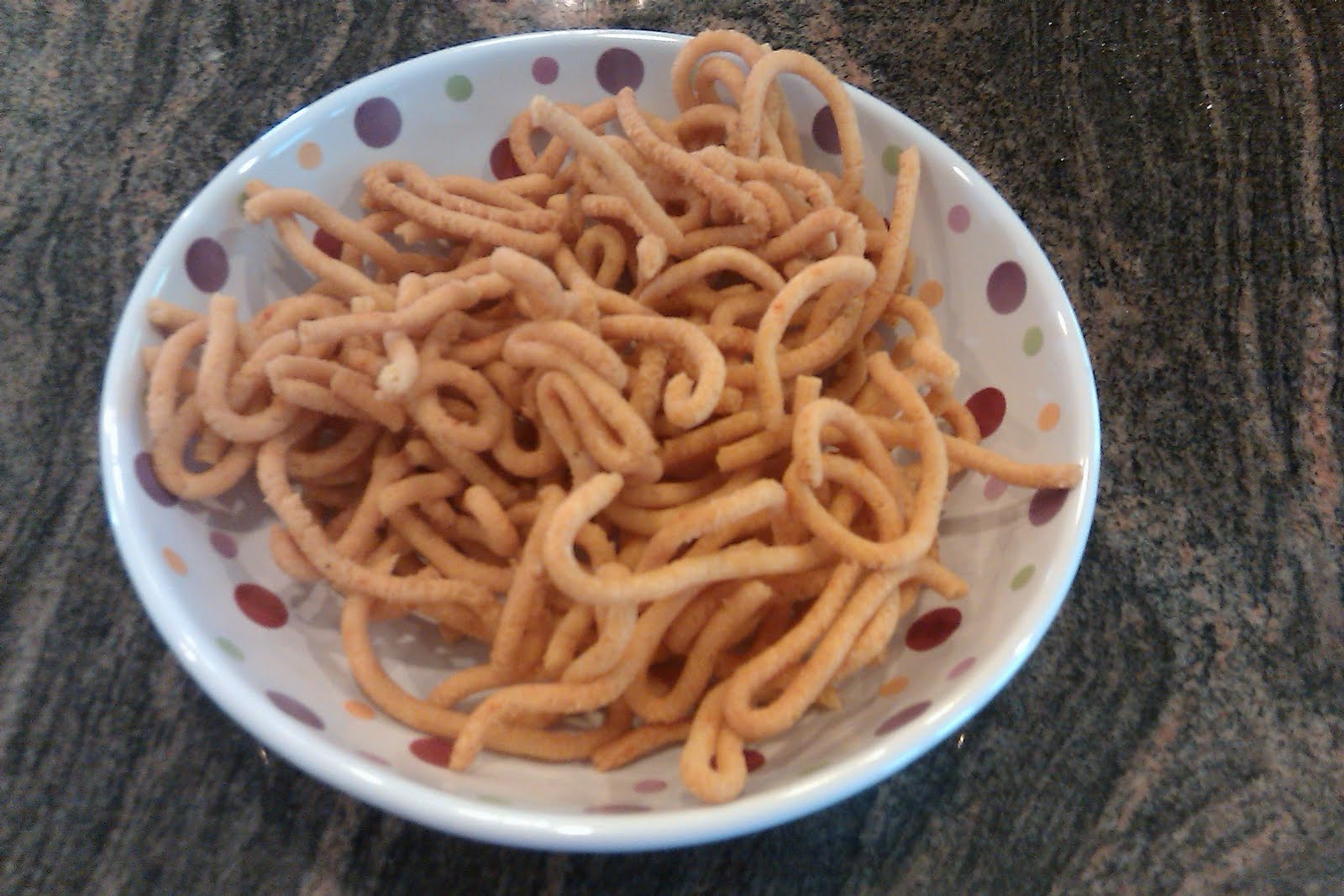 Rice N Spice: Kara Sev for Indian Cooking Challenge