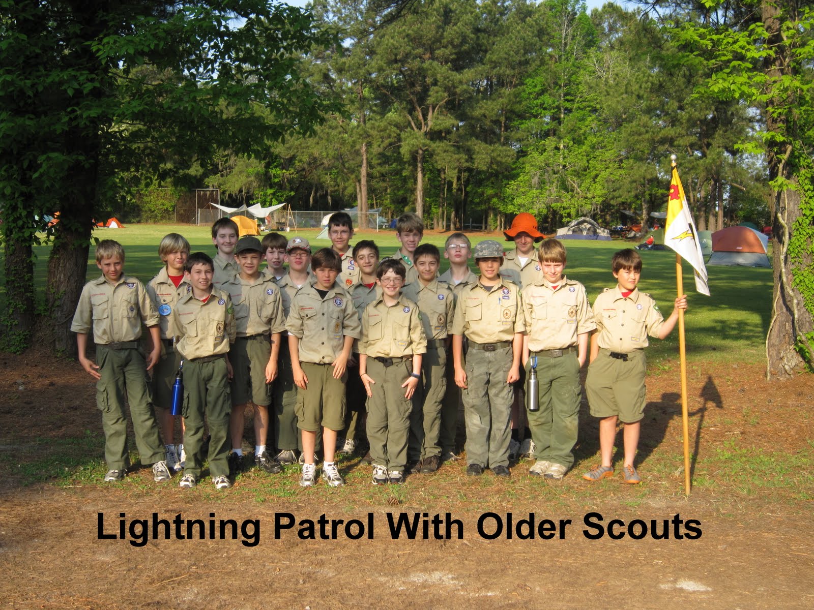 Boy Scouts of America Troop 20: New Scout Campout at BP Recreation Area