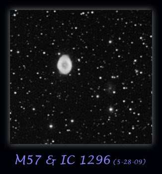 Polaris B: M57 & IC 1296