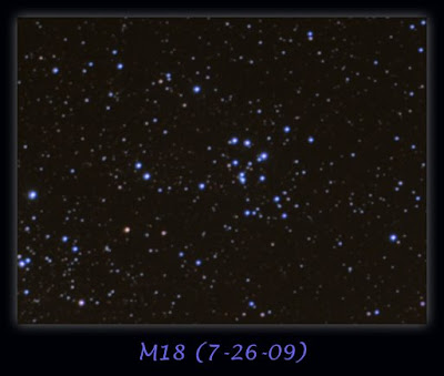 Polaris B: M18, M24, NGC6603, IC 4701, Barnard 93, Barnard 92