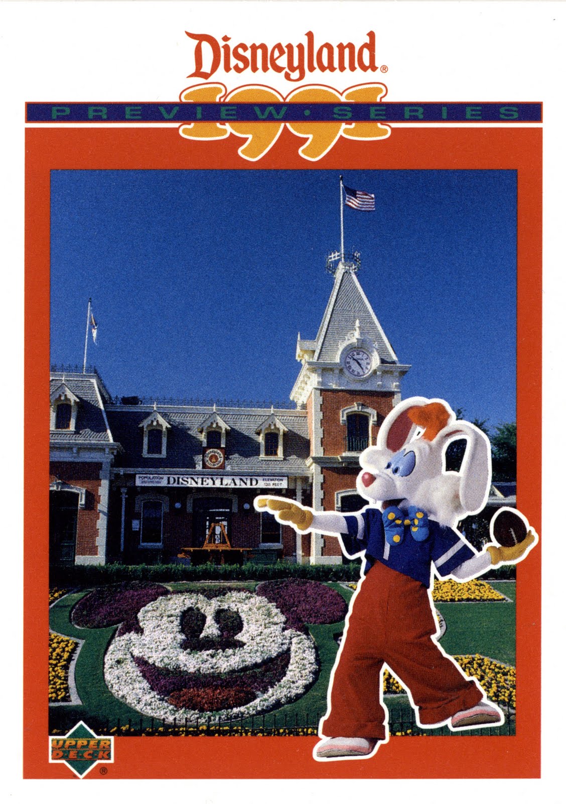 Vintage Disneyland Tickets: Disneyland 1991 Preview Series Passport & Cards