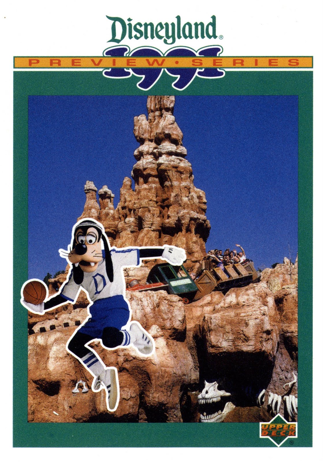 Vintage Disneyland Tickets: Disneyland 1991 Preview Series Passport & Cards