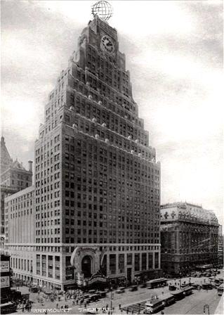 Daytonian in Manhattan: The 1926 Art Deco Paramount Building - Times Square