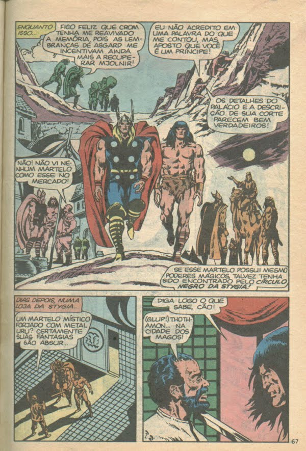 Selvagens Da Noite: Grandes Heróis Marvel Nº 5 - Conan Vs Thor!