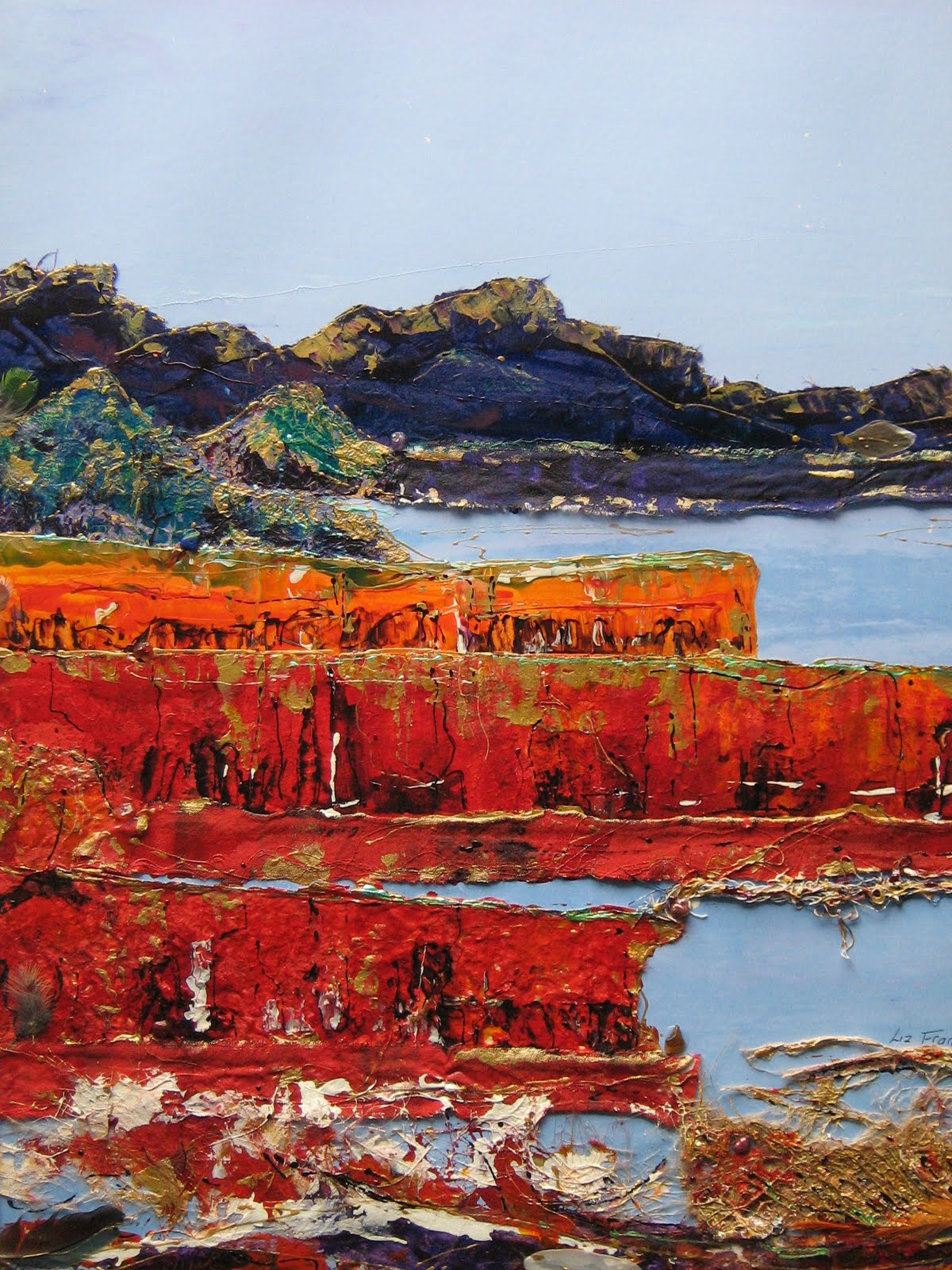 lizfrancisart: Tasman Peninsula, Tasmania