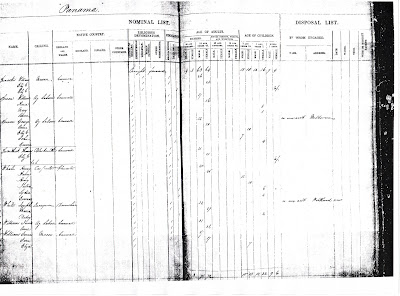 The History Of Matt: Arrival record for Thomas Trevithick and Elizabeth ...