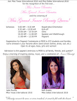 Ms California United States 2011: First Ever Building Inner Beauty Pageant!