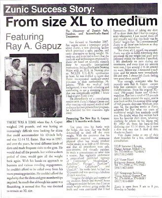 Ray A. Gapuz Weightloss secrets by Zunic