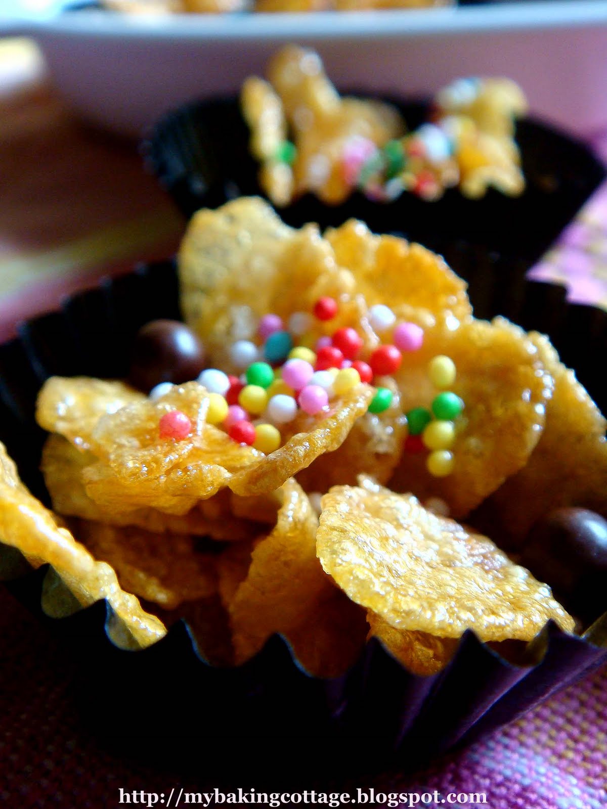 My Baking Cottage: Honey Cornflakes